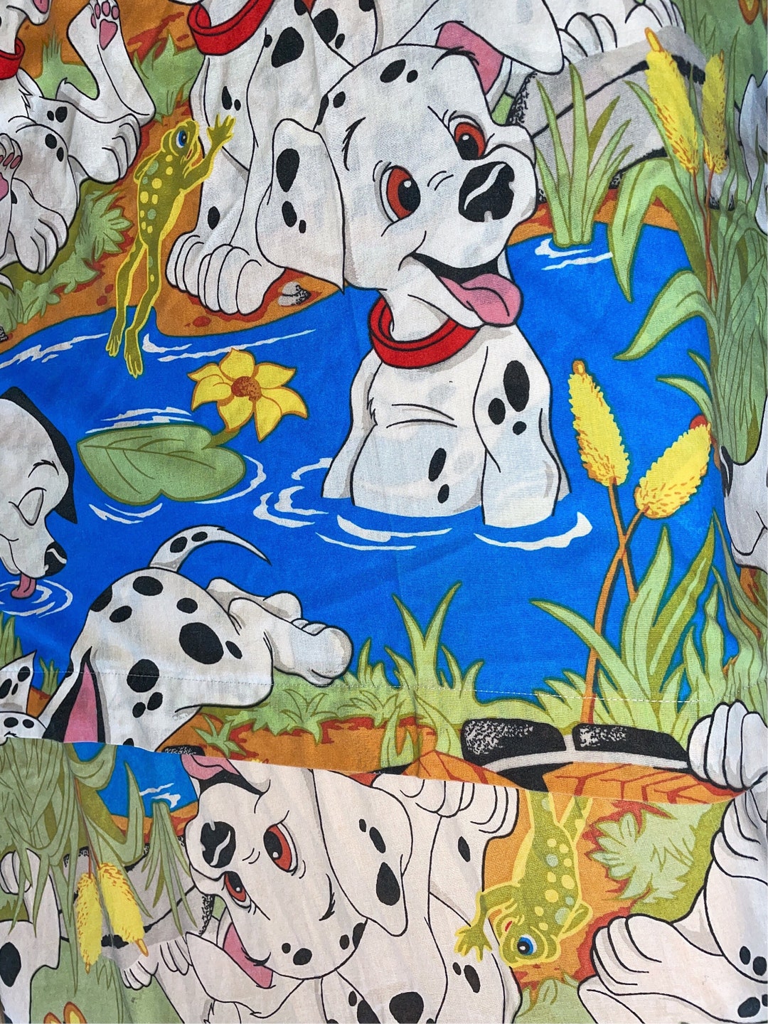 Vintage ‘101 Dalmations’ Authentic Disney Twin Bed Sheet Set - Etsy