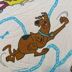 Vintage Scooby Doo and Shaggy W/ the Mystery Van Twin Bedsheet Set - Etsy