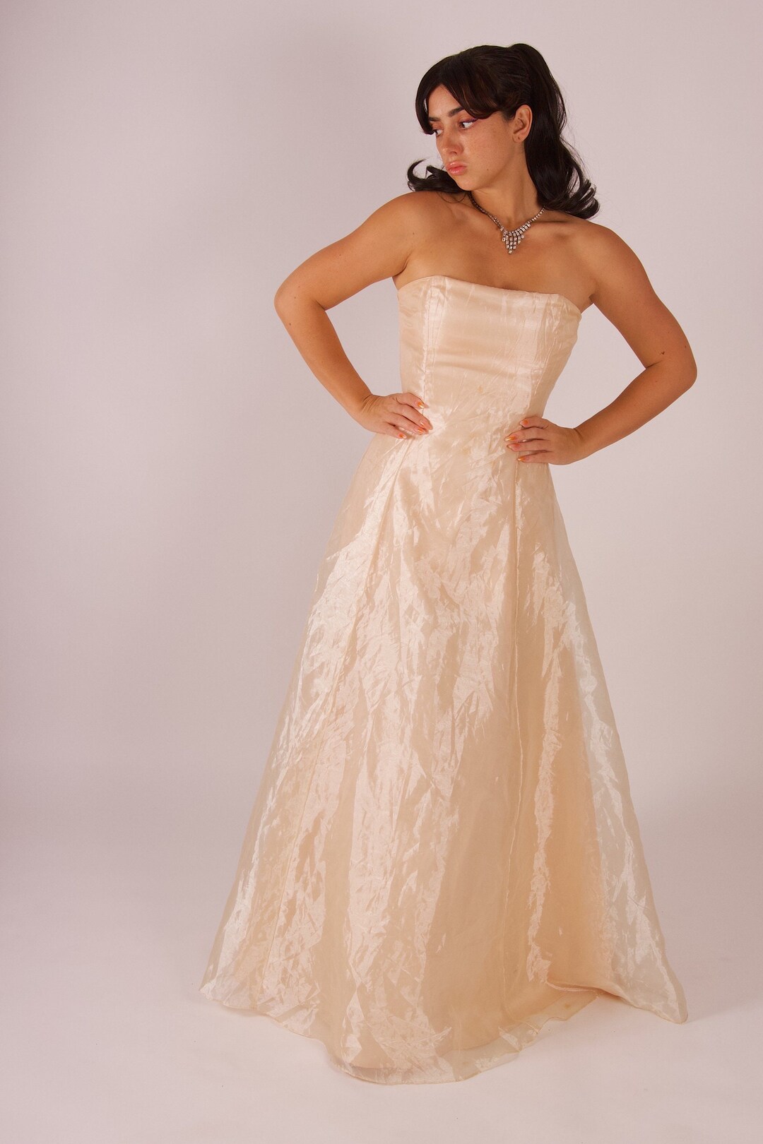 Vintage Y2K 'scott Mc Clintock Millennial 2000's' Iridescent Yellow ...