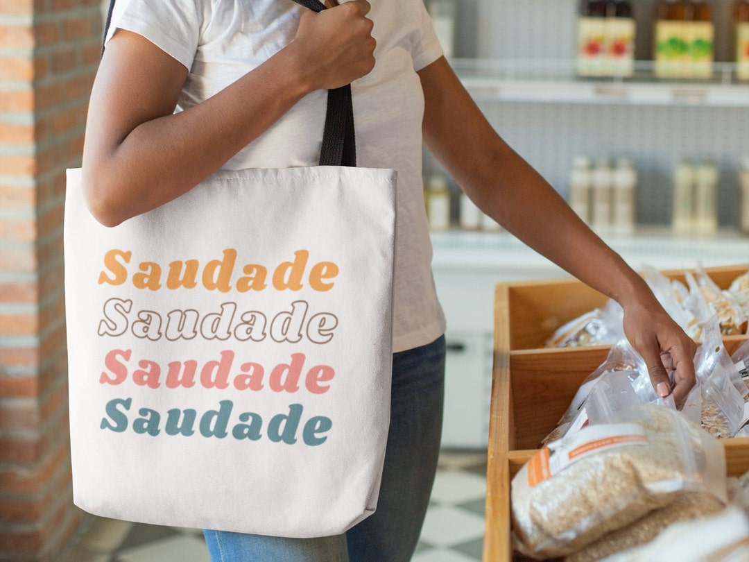 Portugal Saudade Tote Bag Retro 80's Colorful Bag Portuguese Mom Gift ...