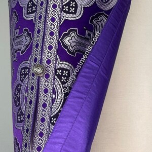 Purple Sick Call Set Communion Stole With Cuffs 45" 114 Cm - Etsy