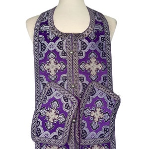 Purple Sick Call Set Communion Stole With Cuffs 45" 114 Cm - Etsy