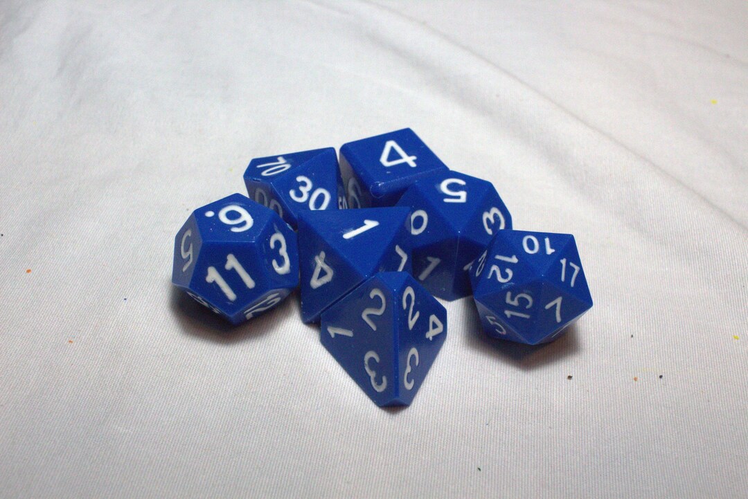 Veruca Salt - Perfect Plastic™ Standard Polyhedral Dice Set - Raw ...