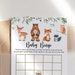 Woodland Baby Shower Bingo, Bingo Cards EDITABLE, Woodland Baby Shower ...