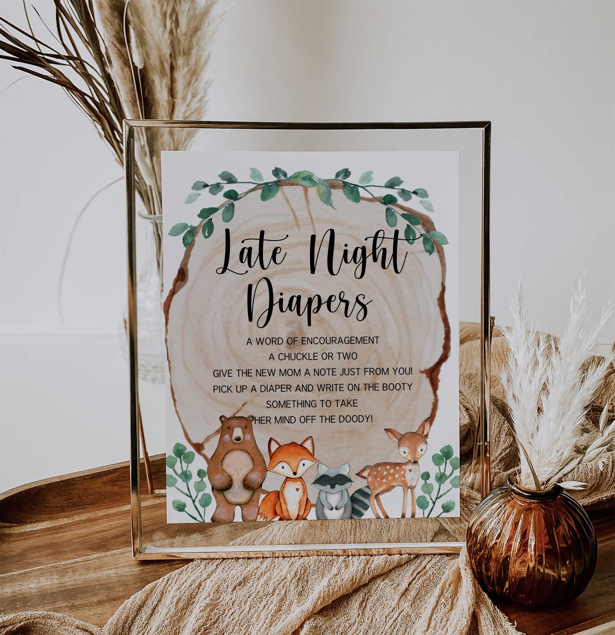 Woodland Baby Shower Games Bundle Woodland Baby Games Bundle | Etsy