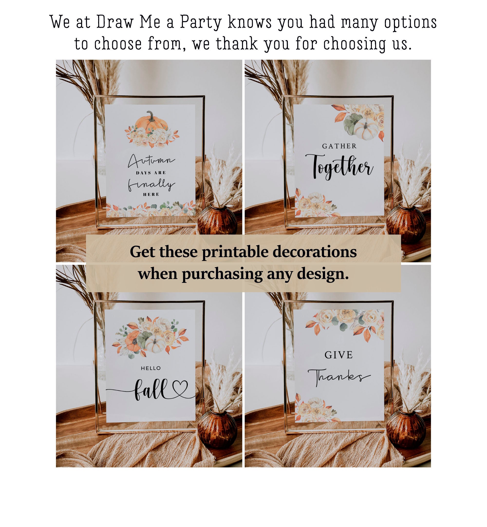Friendsgiving Invitation Template Thanksgiving Dinner | Etsy