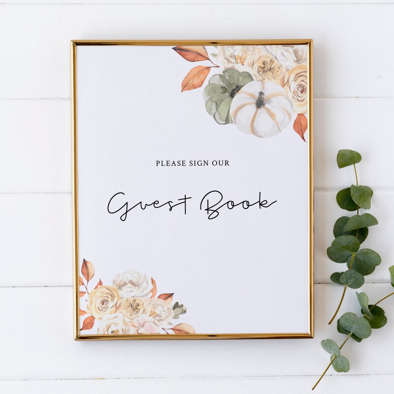 Guest Book Sign - Etsy