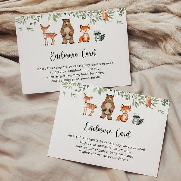 Baby Shower Insert - Etsy