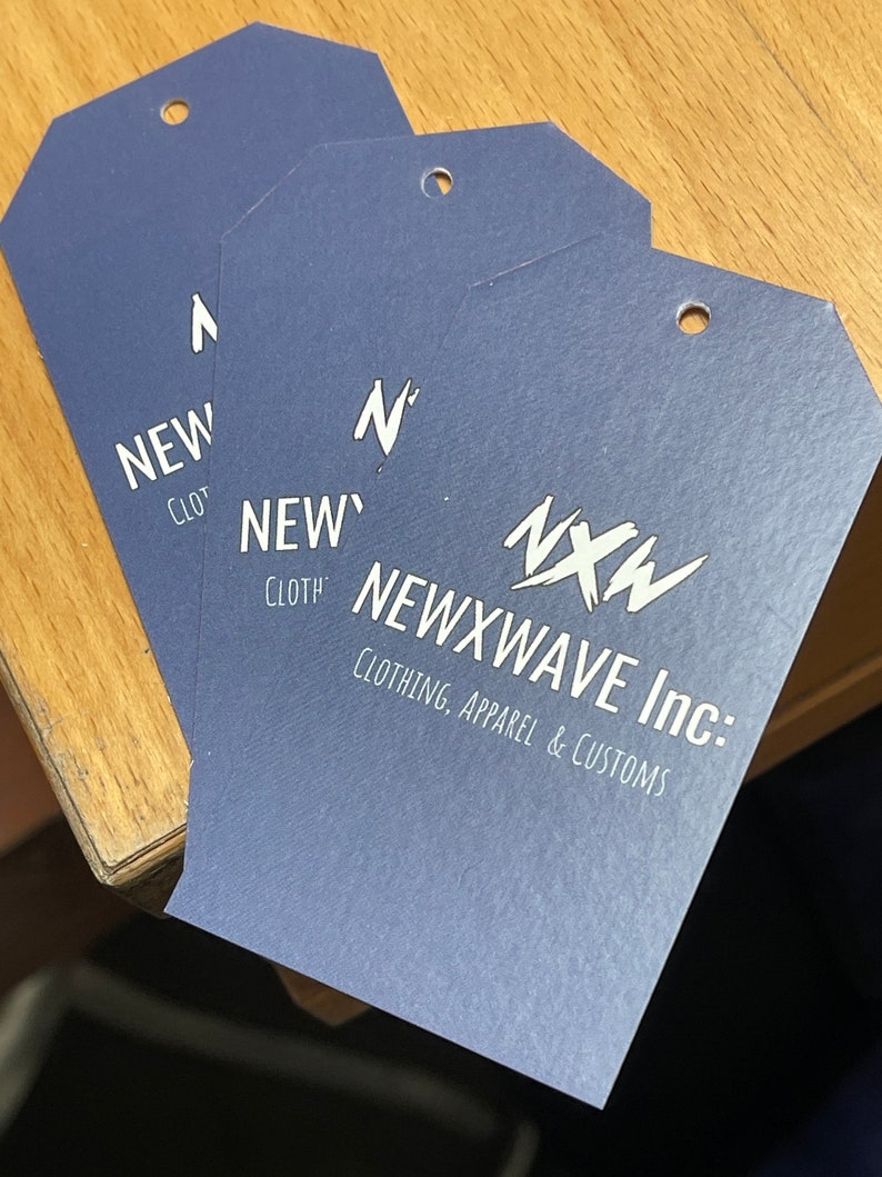 250 Clothing Hang Tags Swing Tags 2x3.5 Glossy or Matte - Etsy