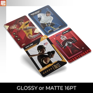 Custom Trading Card Printing - Print Your Own Collector Card - Trading ...