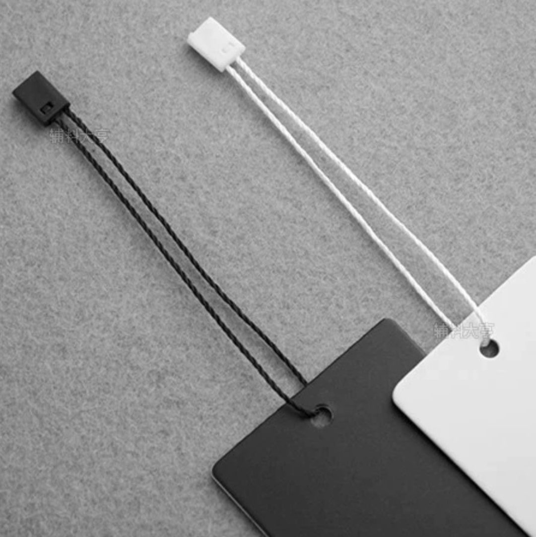 Hang Tag Strings - Label Strings - Locking Strings - Snap Lock ...