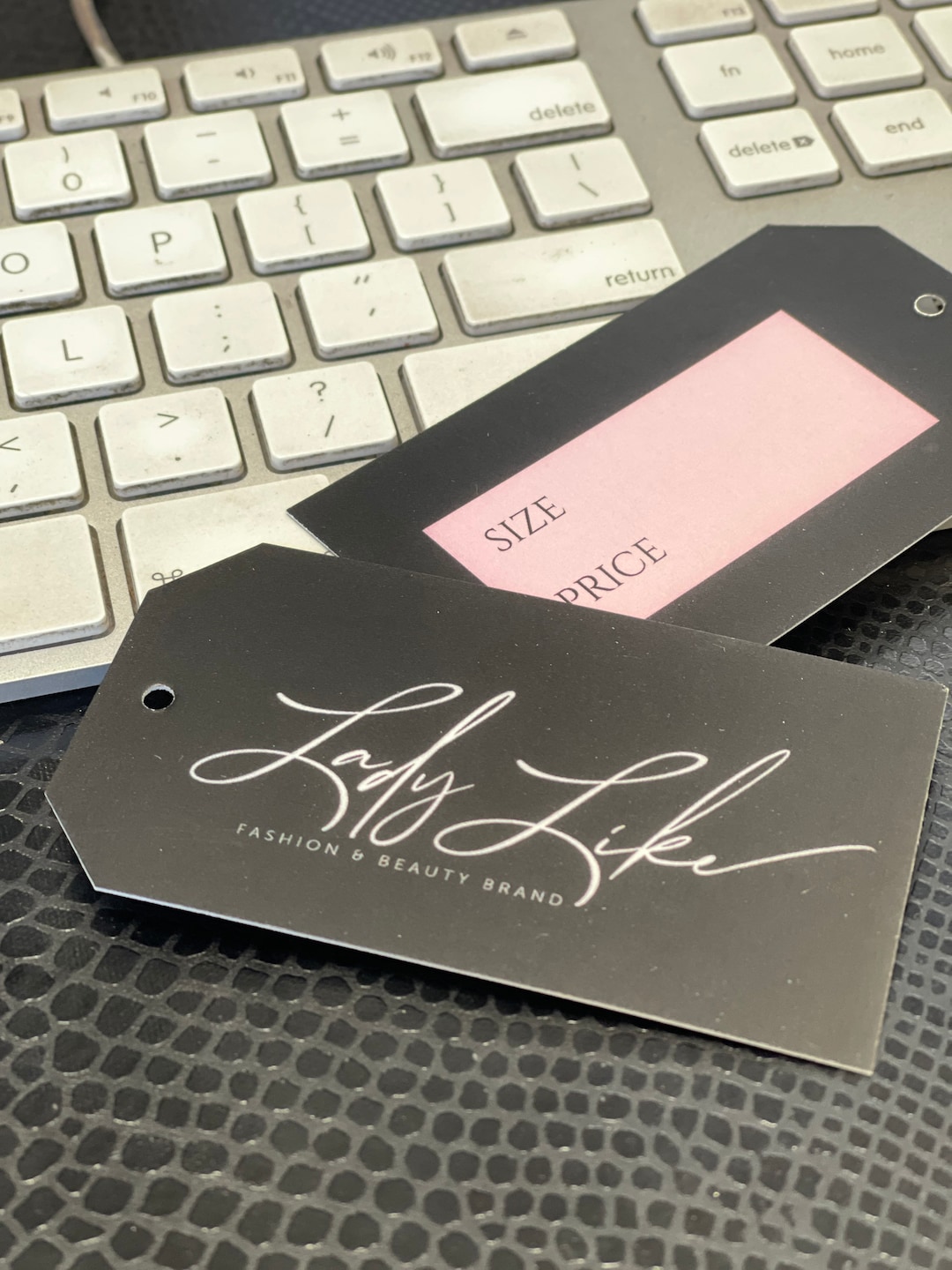 250 Clothing Hang Tags - Swing Tags 2x3.5 Glossy or Matte Clothing Tags ...