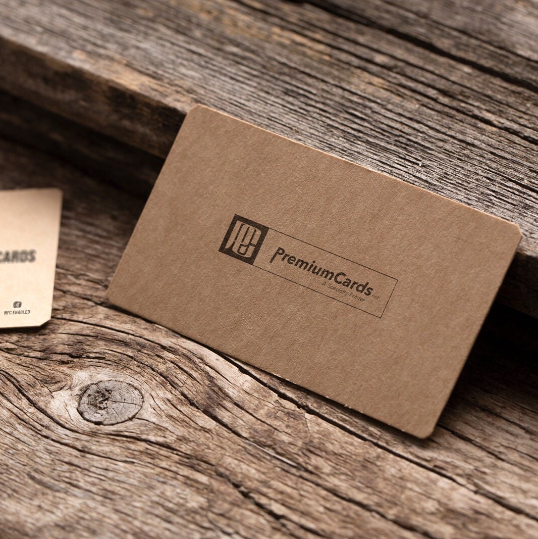 20 NFC Business Cards Custom Made Foil Stamped High End - Etsy