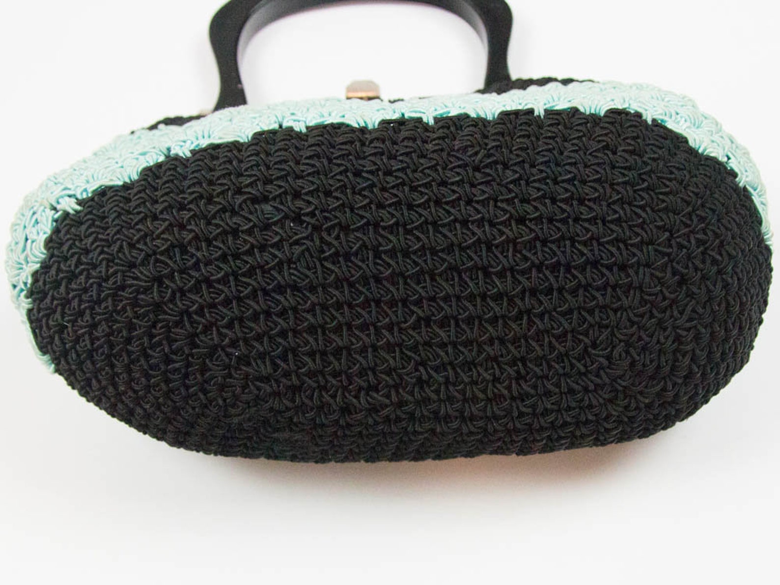 Vintage 50s Bag Stranded Handbag Fifties Auth Vintage Black - Etsy