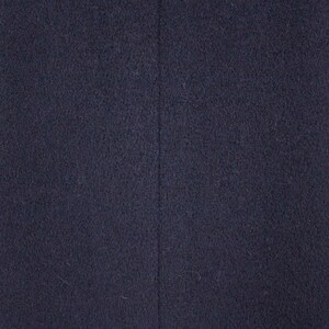 Vintage Coat, Wool Cashmere, Blue Color, 80s Fashion, Classic Fit Coar ...