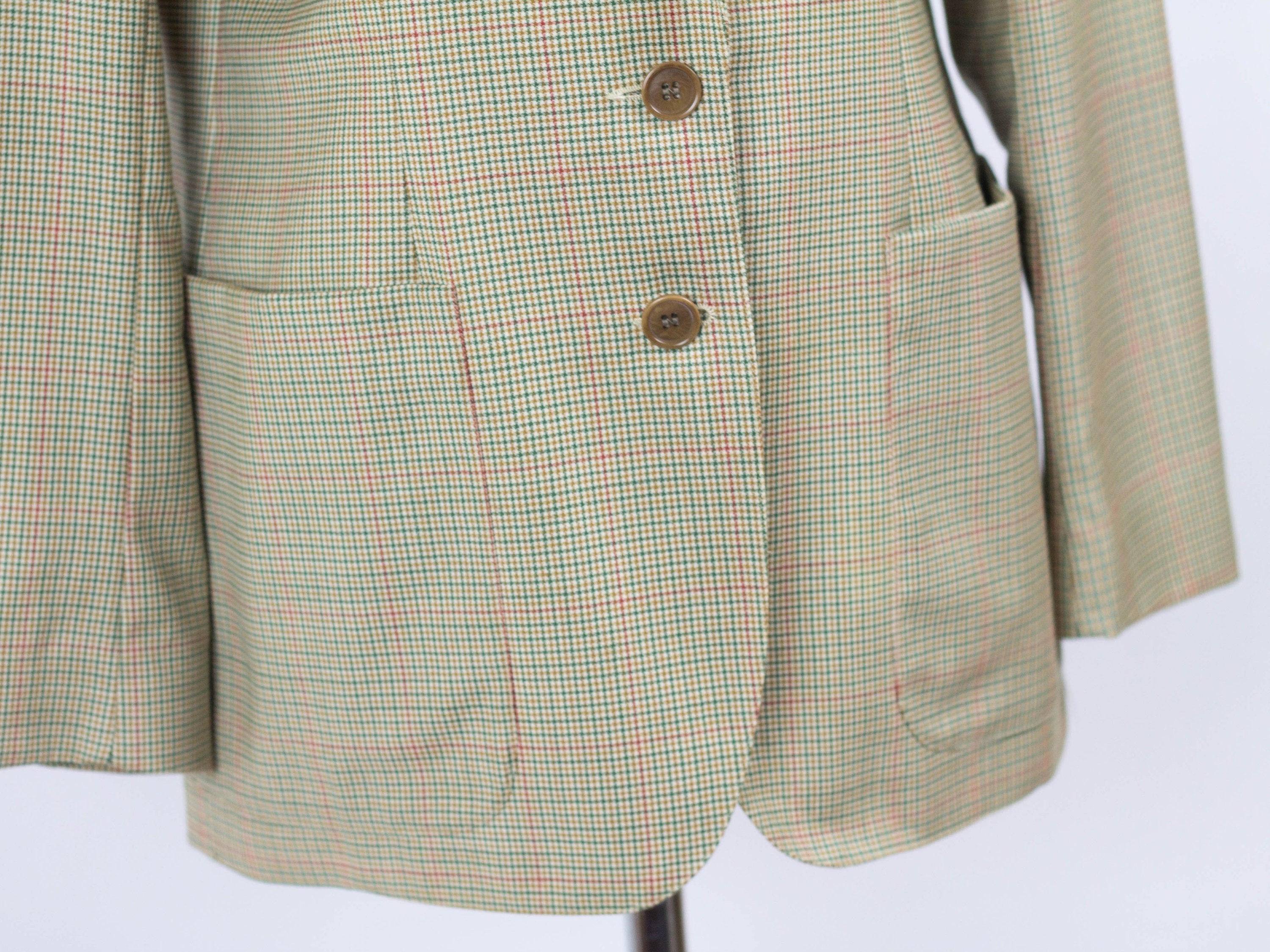 80s Vintage Blazer Riding Jacket Equestrian Style Beige | Etsy