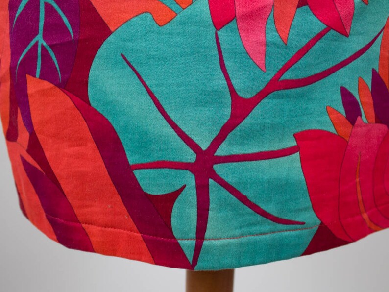 Colorful Floral Dress, Tight Sheath Dress, Bright Colors, Hawaiian ...