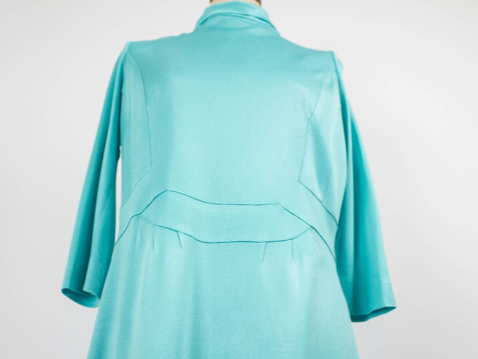 Vintage 60s Dress, Mod 60s Dress, Blue Turquoise, Modette Style ...