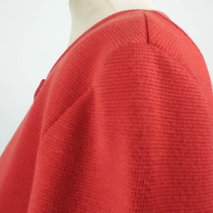 Red Cardigan, 60s Vintage Fashion, 1960s, Sixties Style, Vibrant Red ...
