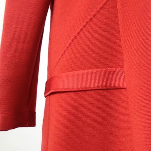 Red Cardigan, 60s Vintage Fashion, 1960s, Sixties Style, Vibrant Red ...
