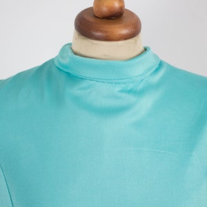 Vintage 60s Dress, Mod 60s Dress, Blue Turquoise, Modette Style ...