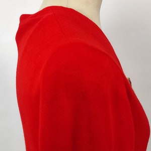 60s Vintage Dress, Red Color, Wool Dress, Sixties Fashion, Mod Modette ...