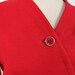 60s Vintage Dress, Red Color, Wool Dress, Sixties Fashion, Mod Modette ...