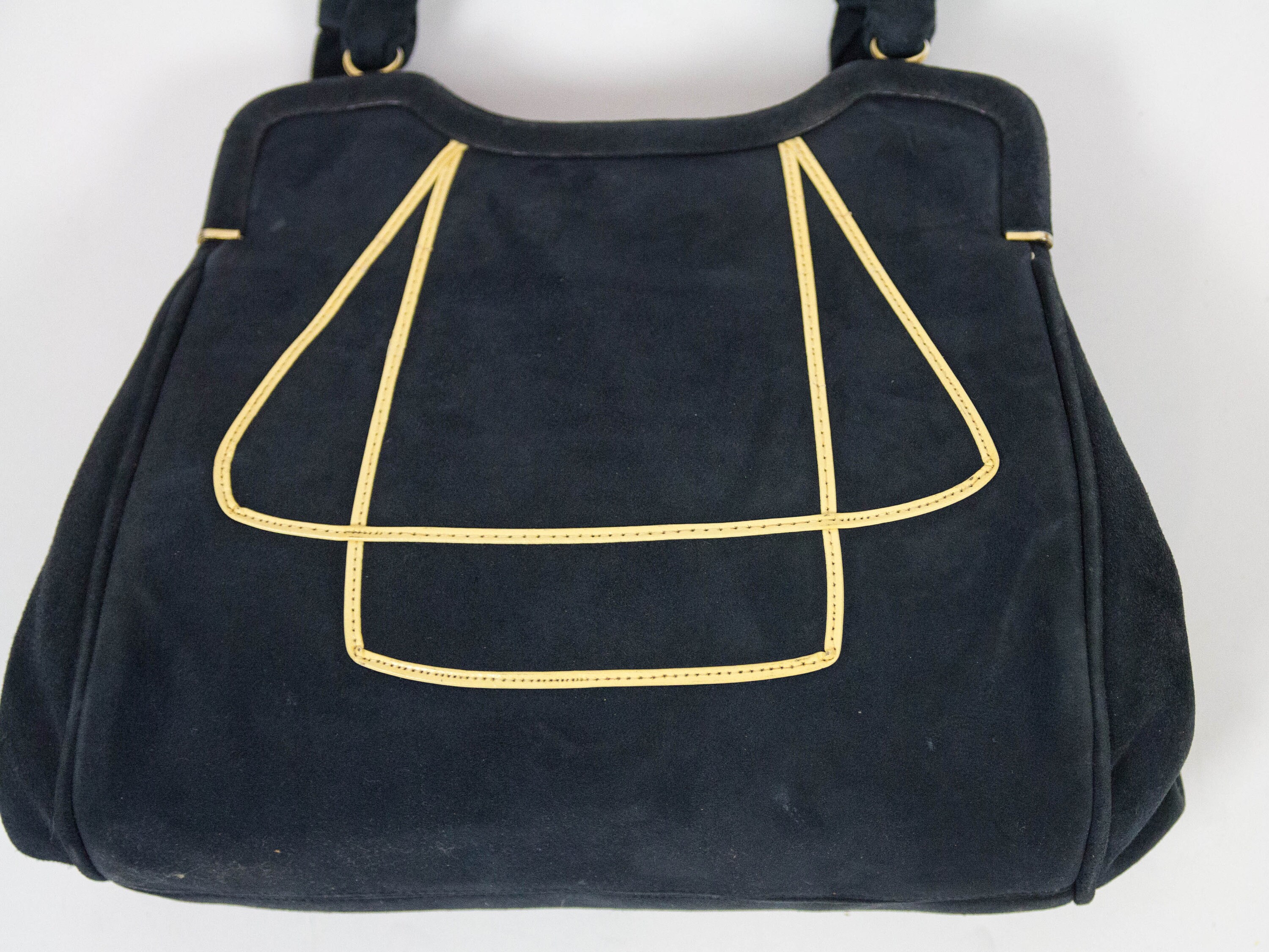 50s Handbag Vintage Purse Blue Bag 1950s Fashion Vintage | Etsy