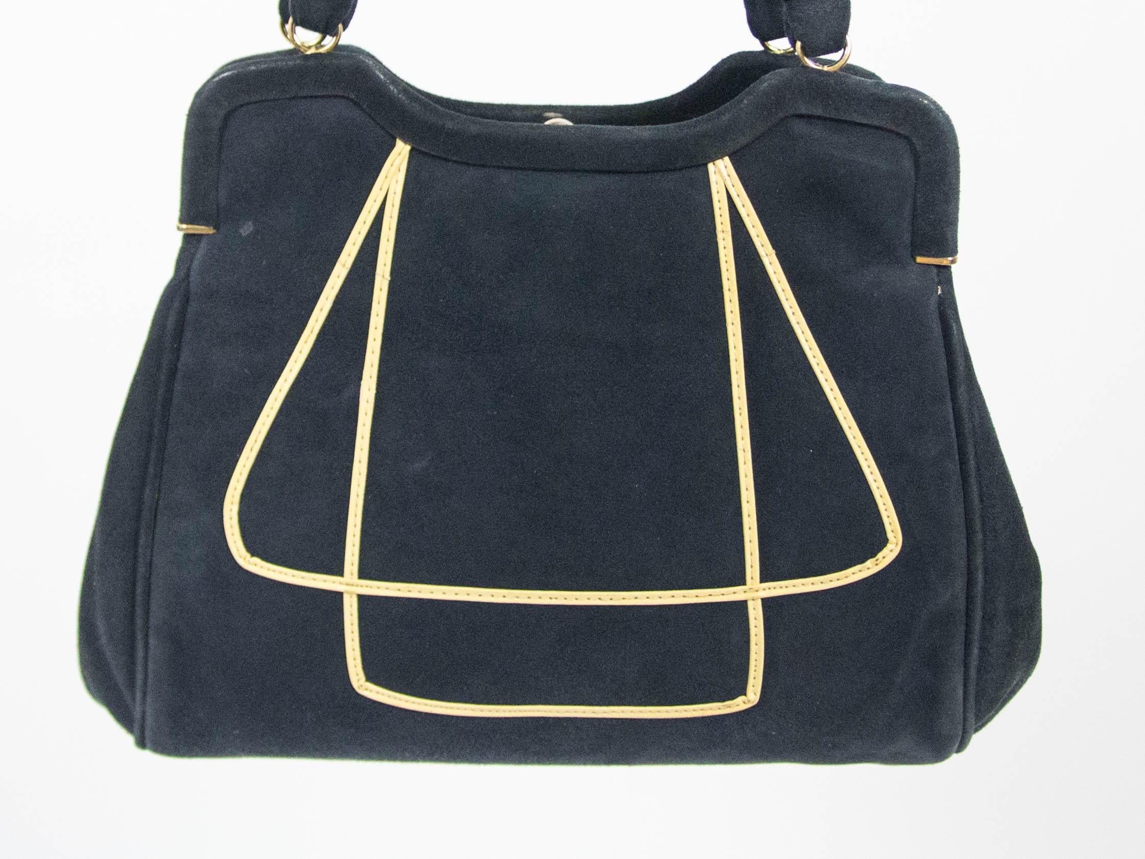 50s Handbag Vintage Purse Blue Bag 1950s Fashion Vintage | Etsy