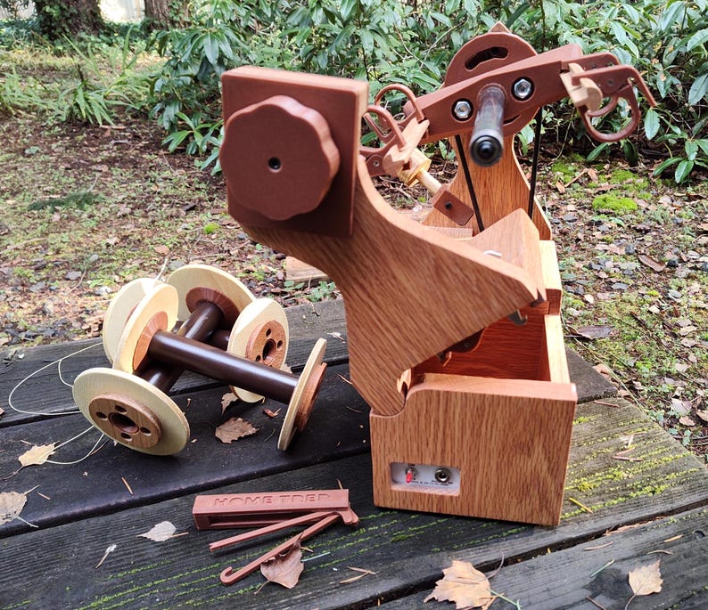 Orkid E-spinner V2 Electric Yarn Spinning Wheel - Etsy