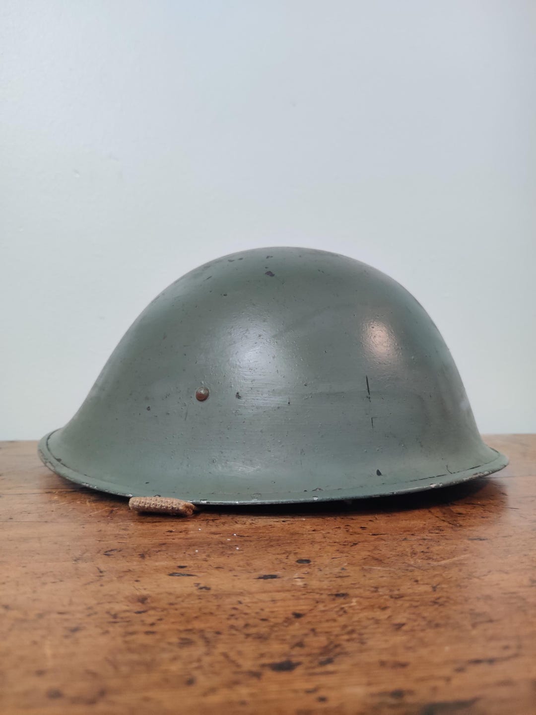 Original WW2 British Home Front Civilian Zuckerman Helmet. Size 7 CCL 3 ...
