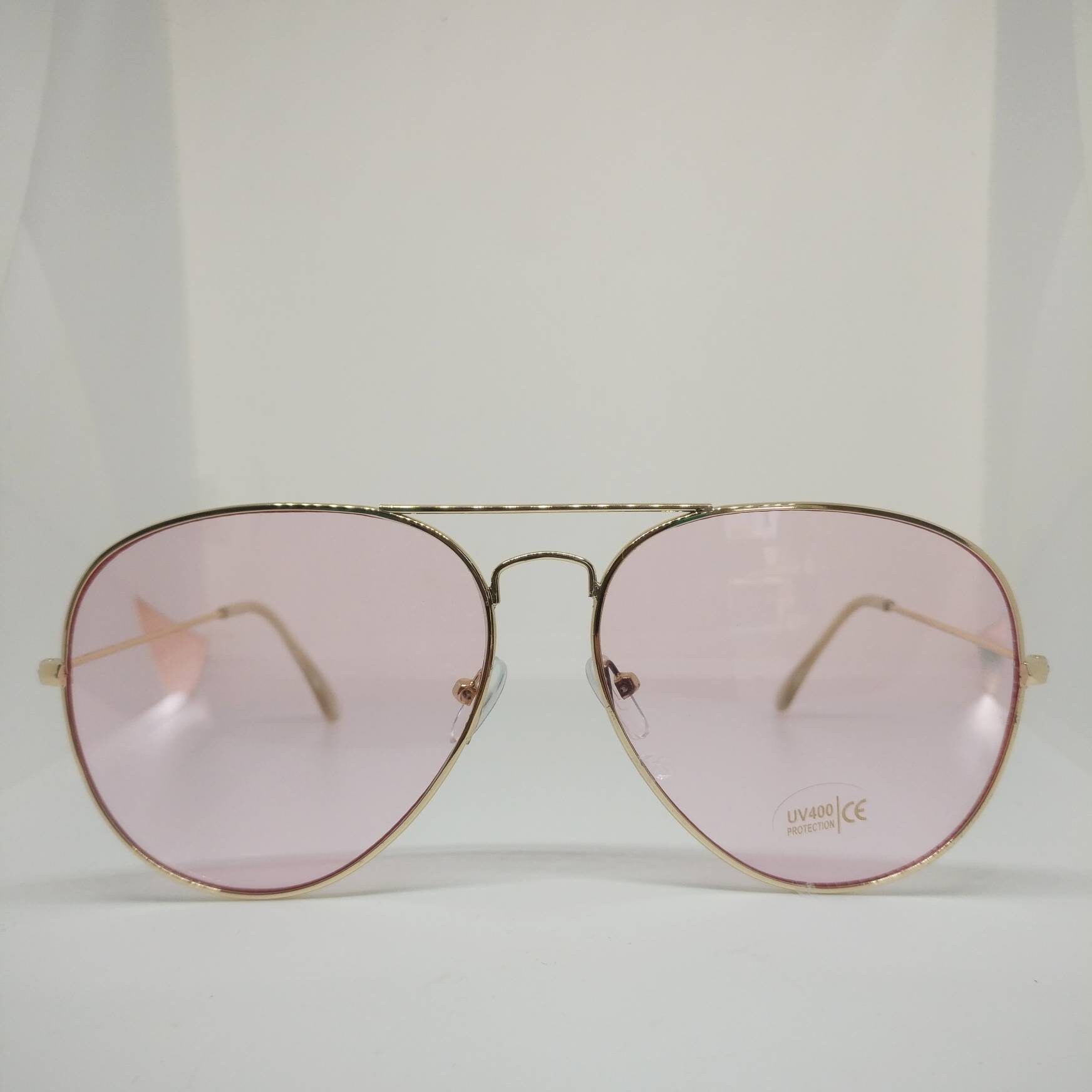 Deadstock Pink Aviators Sunglasses UV Protected Coloured Lense - Etsy