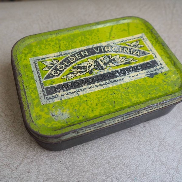 Golden Virginia Tobacco Tin - Etsy Australia