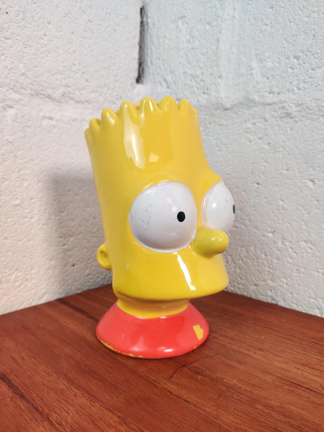 Bart Simpson Ceramic Money Box 2007, Piggy Bank. - Etsy
