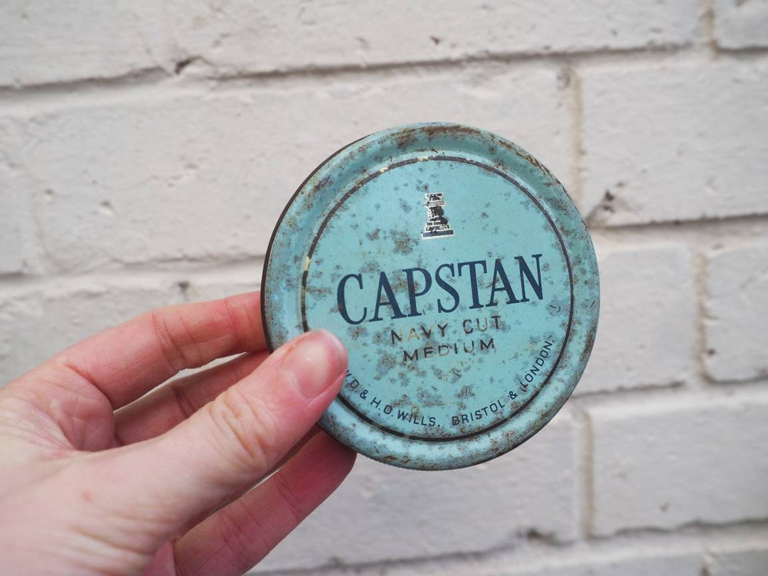 Vintage W.D & H.O Wills Capstan Navy Cut Medium Tobacco Tin 2oz ...