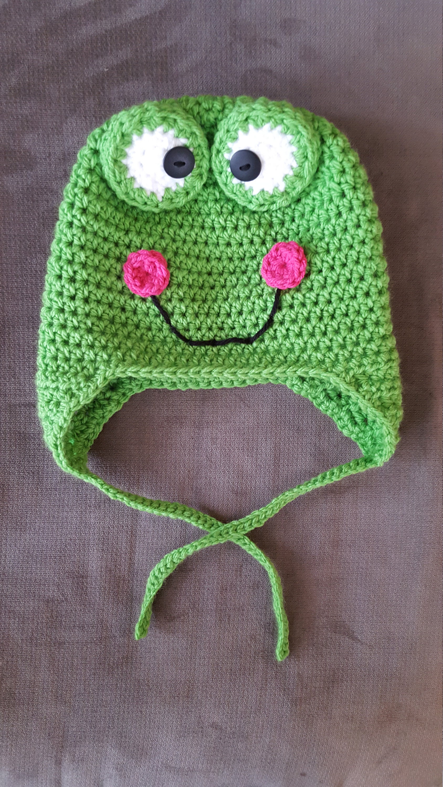 Frog Hat, Crochet Froggy Hat - Etsy