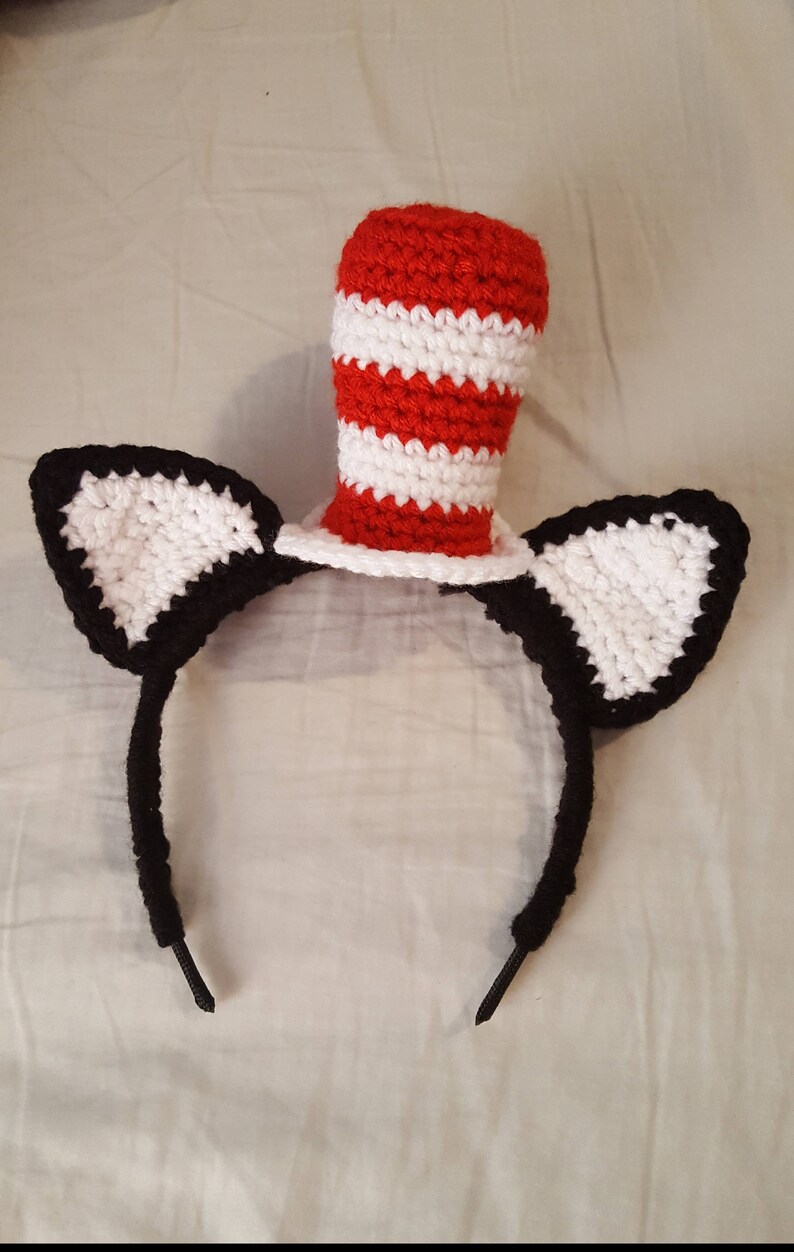 Cat in the Hat Headband, Dr Seuss, Dr Seuss Day Hat, Photo Prop ...