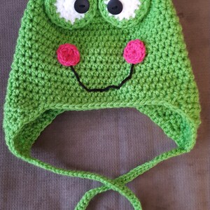Frog Hat, Crochet Froggy Hat - Etsy