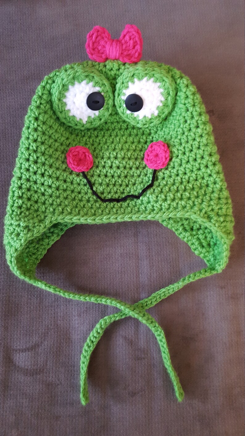 Frog Hat, Crochet Froggy Hat - Etsy