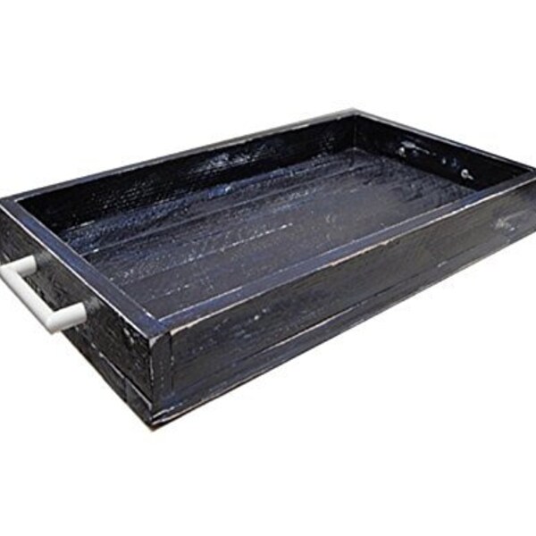 Rustic Wood Tray - Etsy