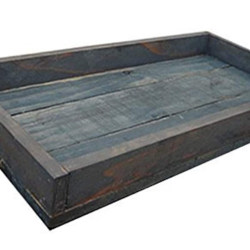 Distressed Wood Tray - Etsy
