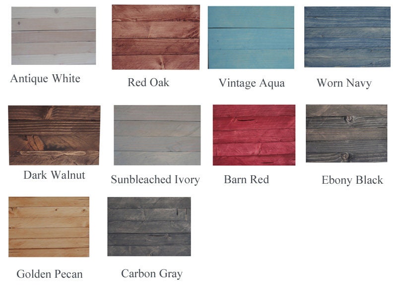 Real Wood / Wooden Antique White Sign Blank Plank DIY Decor - Wedding ...