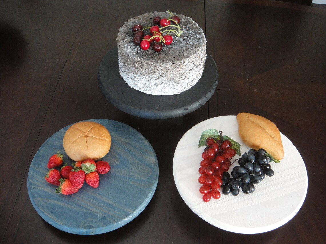 Large Blank Round Wood / Wooden Board DIY Table Tops Art | Etsy