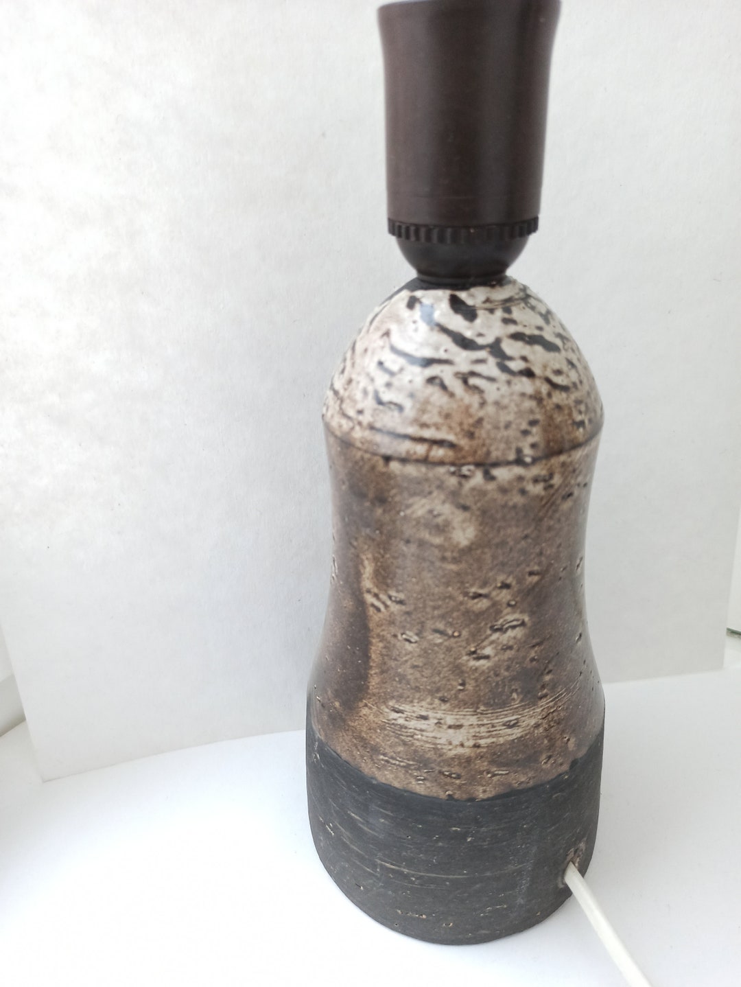 Danish Vintage Ceramic Table Lamp Base Mid Century Nordic Scandinavia ...