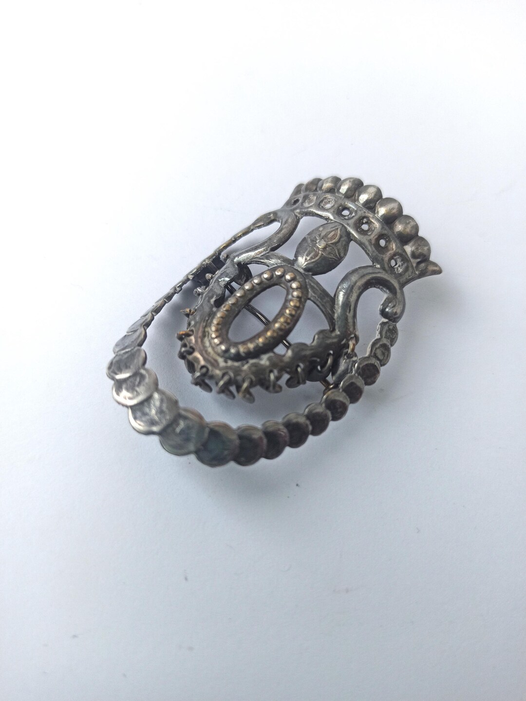 Vintage Kalevala Koru Viking Shield Brooch Ornament Finnish ...
