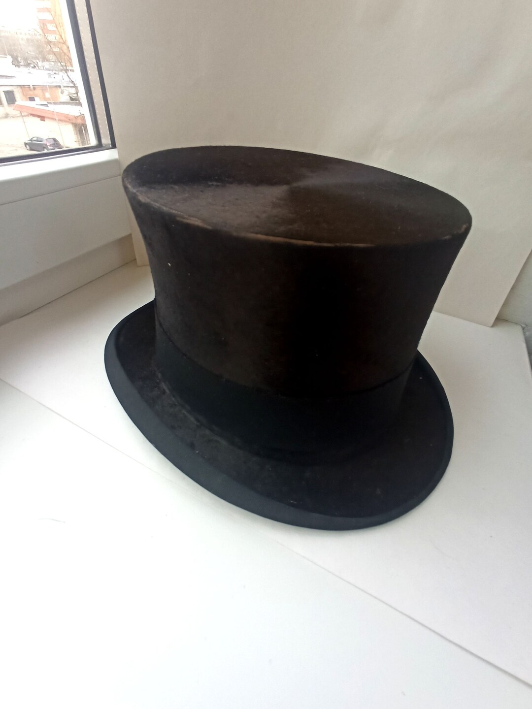 Cylinder Hat in a Box/ Antique Hat 1900-1910 - Etsy