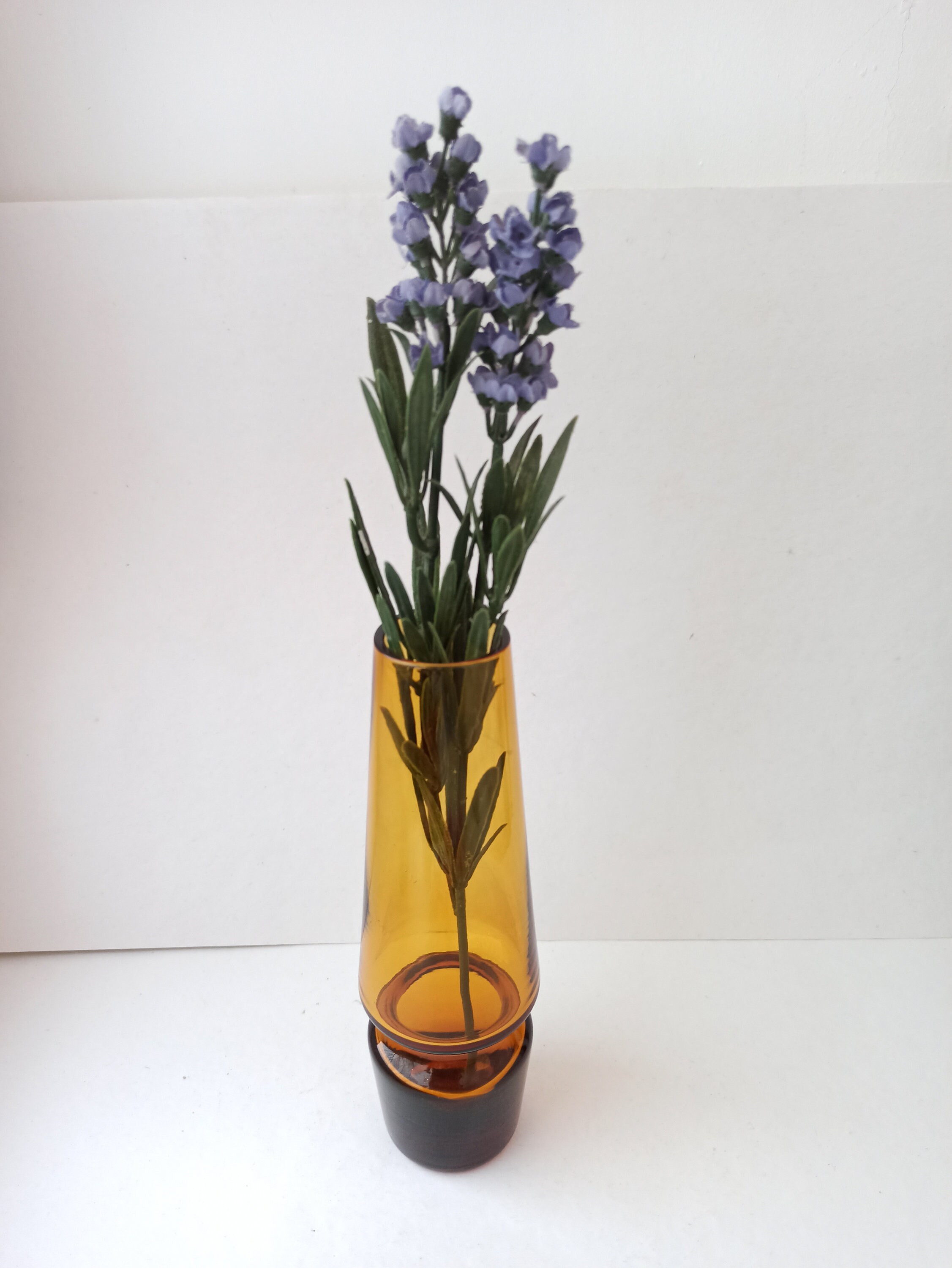 2 Different Vases Mid Century Modern Sea Glasbruk Rocket Vase Designed ...