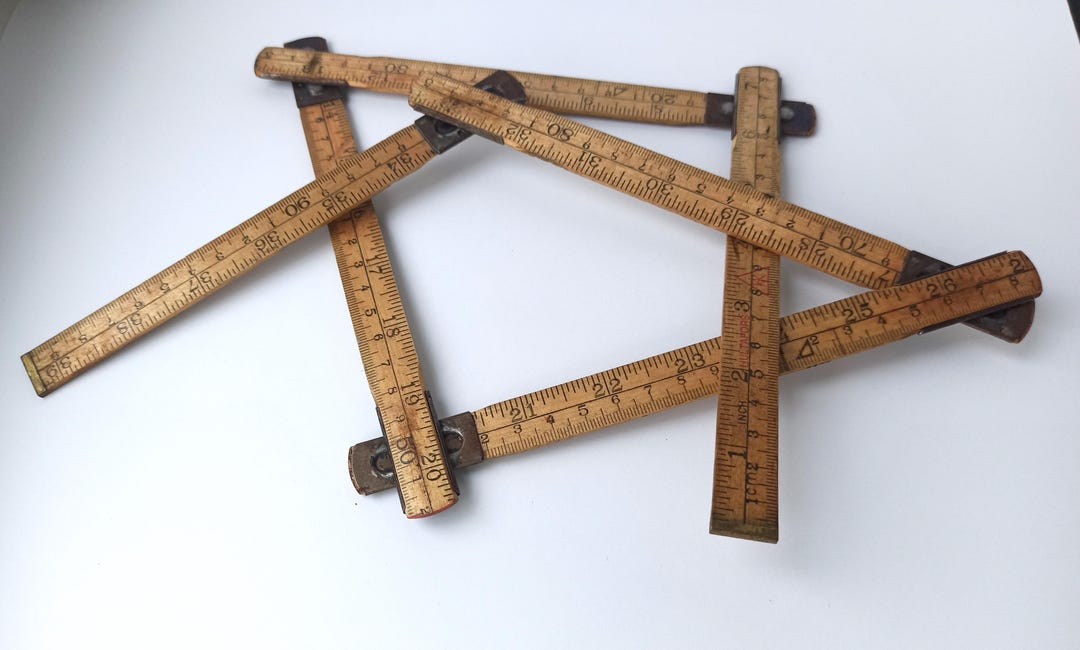 Vintage Folding Ruler Sweden/carpentry Tool - Etsy