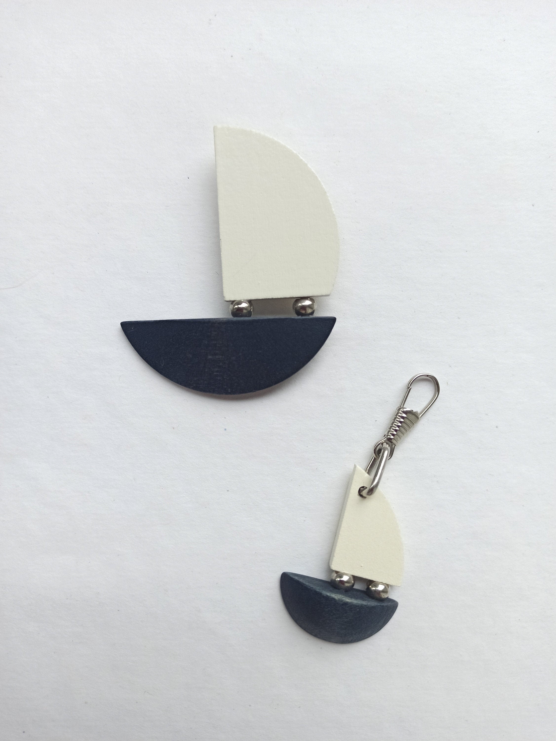 AARIKKA Wooden Vintage Brooch and Keychain Finnish Design Made - Etsy