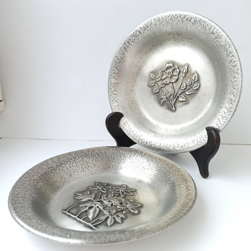 Pewter Plate - Etsy